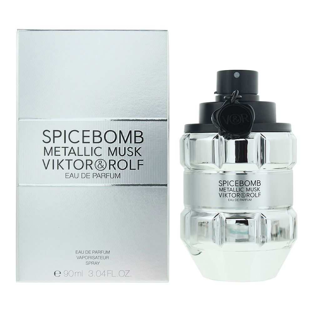 Viktor Rolf Spicebomb Metallic Musk Eau De Parfum 90ml For Men — Red Label Outlet