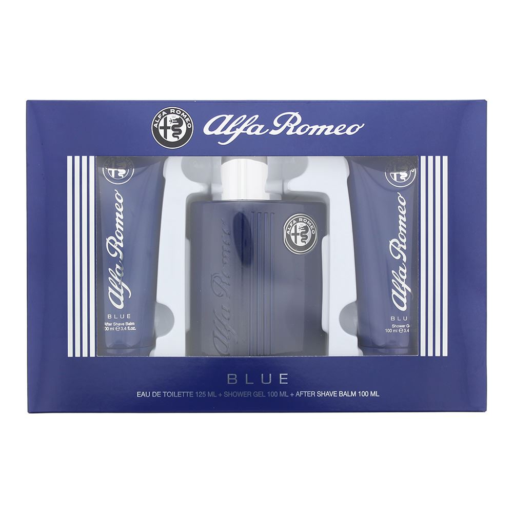 Alfa Romeo Blue Piece Gift Set For Men — Red Label Outlet