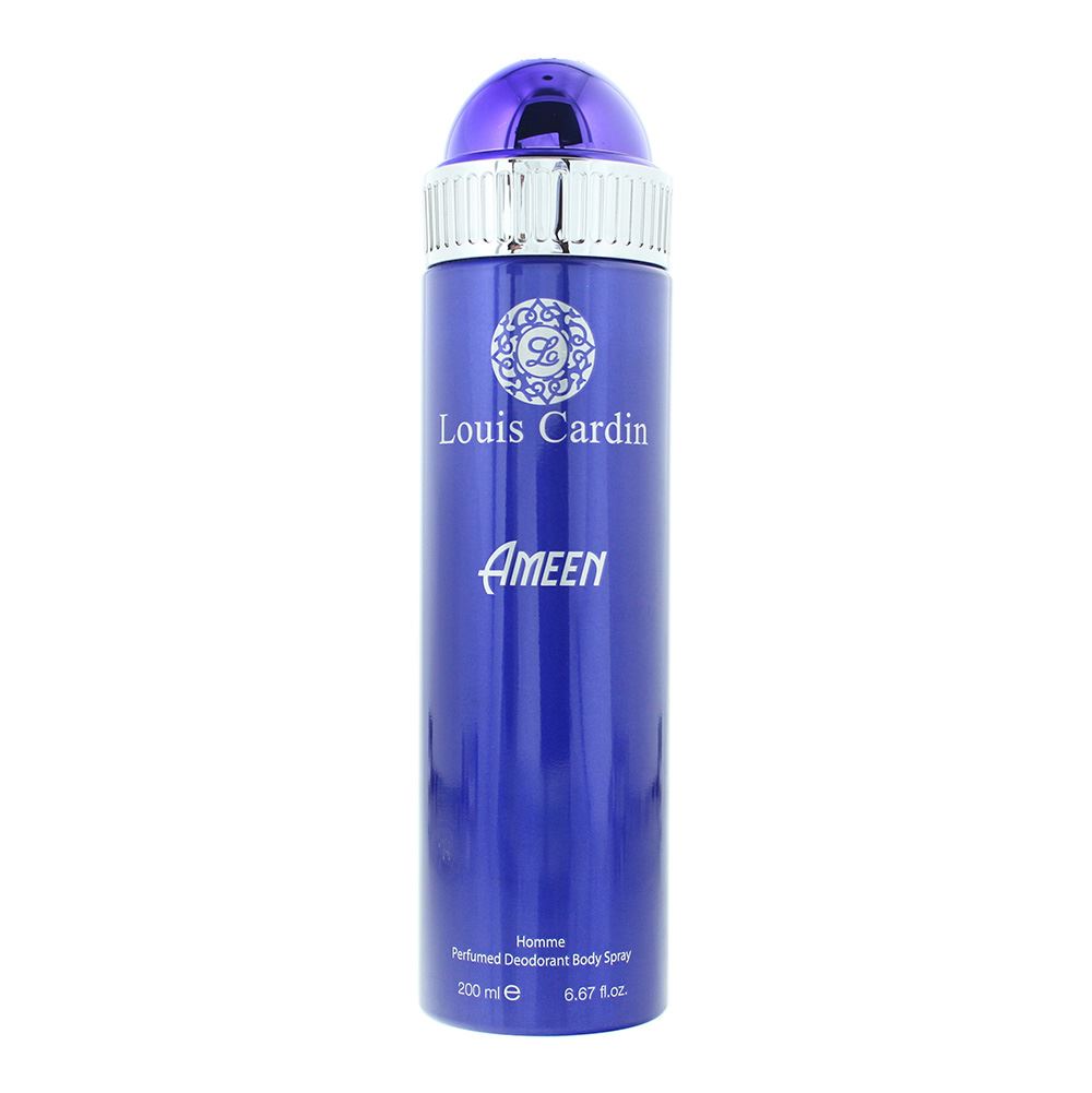 Louis Cardin Ameen Homme Deodorant Spray 200ml For Men — Red Label Outlet