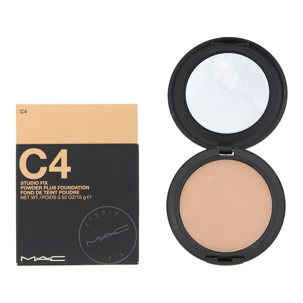 MAC Studio Fix Powder Plus C4 Foundation 15g For Women — Red Label Outlet