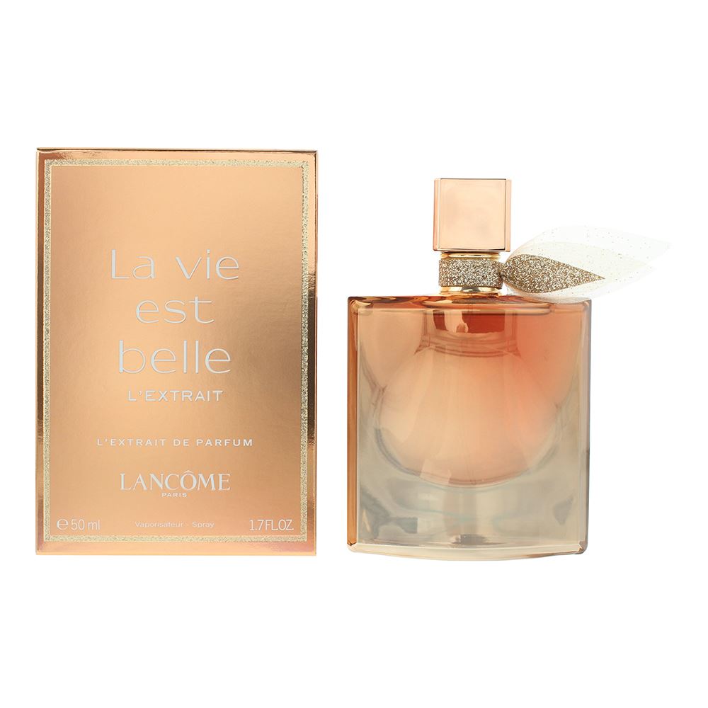 Lancome La Vie Est Belle L'extrait Eau de Parfum 50ml For Women — Red ...