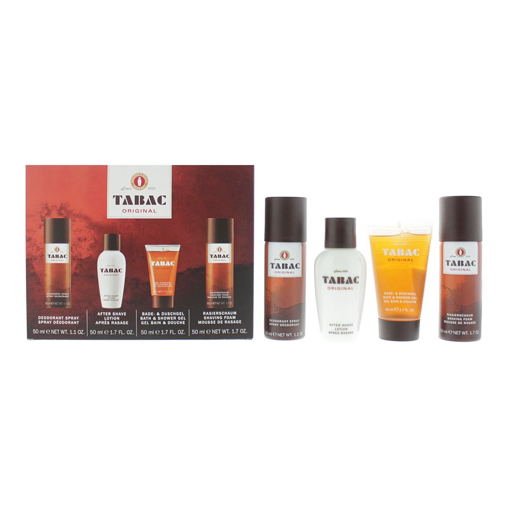 Maurer & Wirtz Tabac Original 4 Piece Gift Set — Red Label Outlet