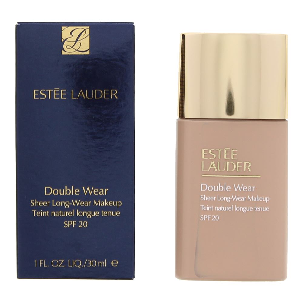 Estee Lauder Double Wear Sheer Long-Wear 2C2 Pale Almond SPF 20 Founda ...