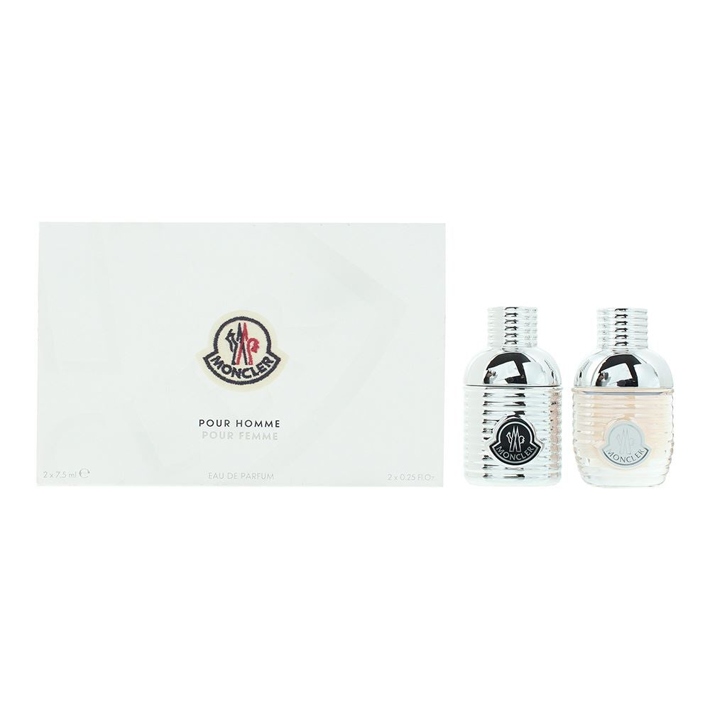 Moncler Pour Femme Pour Homme 2 Piece Gift Set: EDP 7.5ml - EDP 7.5ml ...