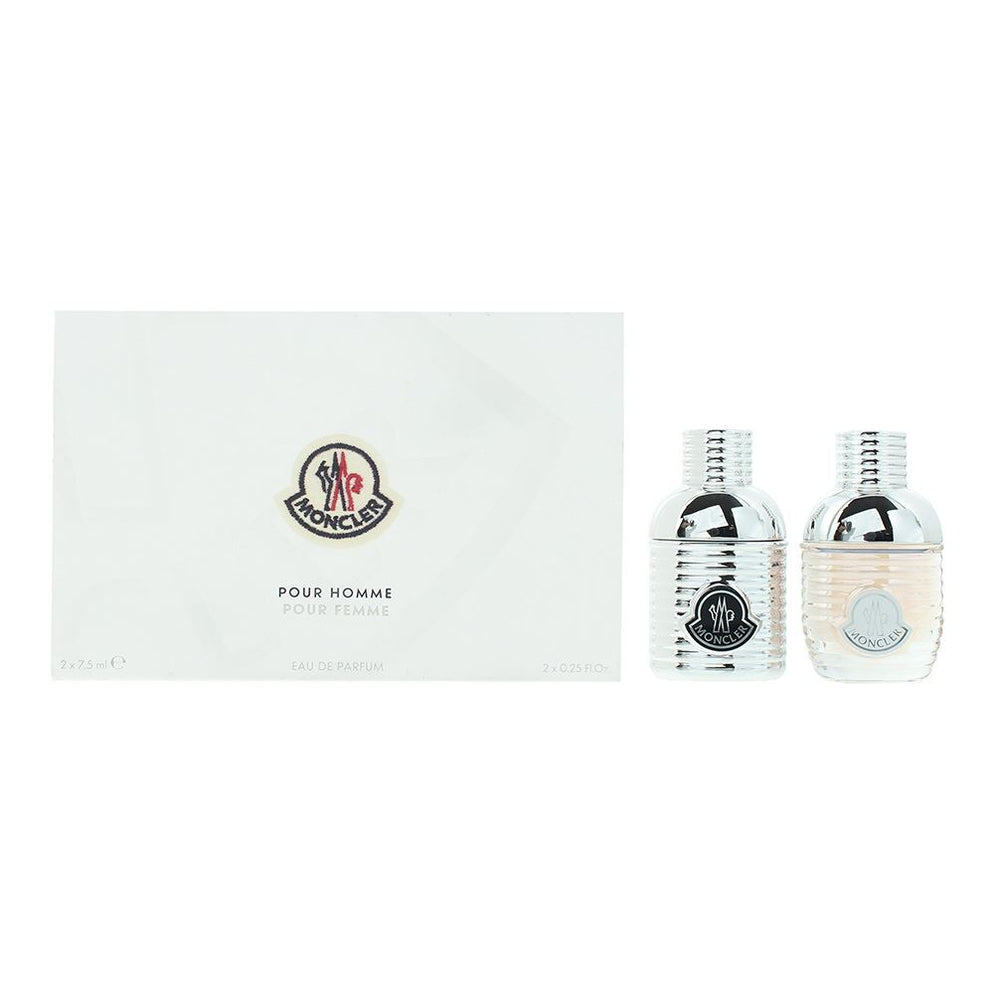 Moncler Pour Femme Pour Homme 2 Piece Gift Set: EDP 7.5ml - EDP 7.5ml ...