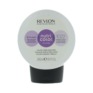 Revlon Nutri Color Filters 3 in 1 Cream 1022 Intense Platinum Hair Col ...