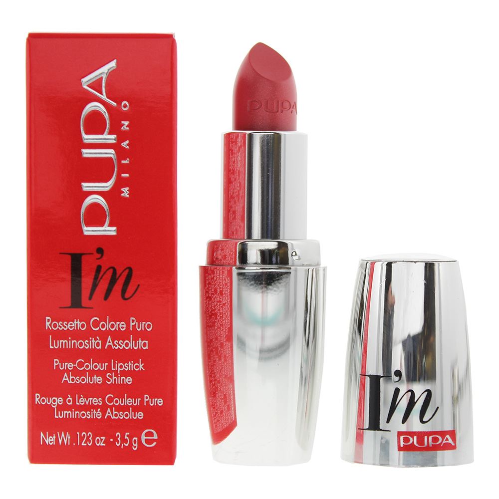 Pupa I'm Pure-Colour 205 Frosted Apricot Lipstick 3.5g For Women — Red ...