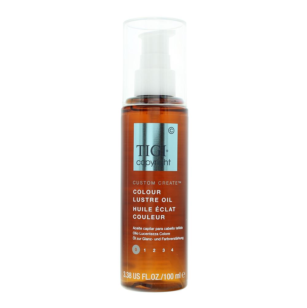 Tigi Copyright Custom Create Colour Lustre Oil Hair Serum 100ml For Wo ...