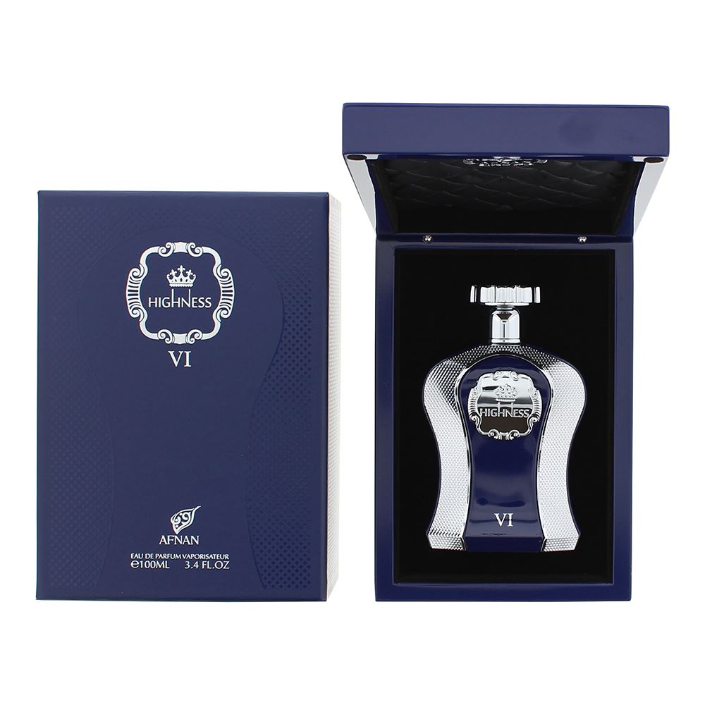 Afnan Highness VI Blue Eau de Parfum 100ml Unisex Spray — Red Label Outlet